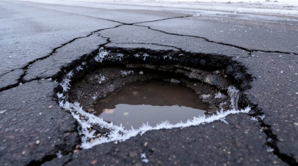 How To Fix Winter Asphalt Potholes - Nathan's Paving